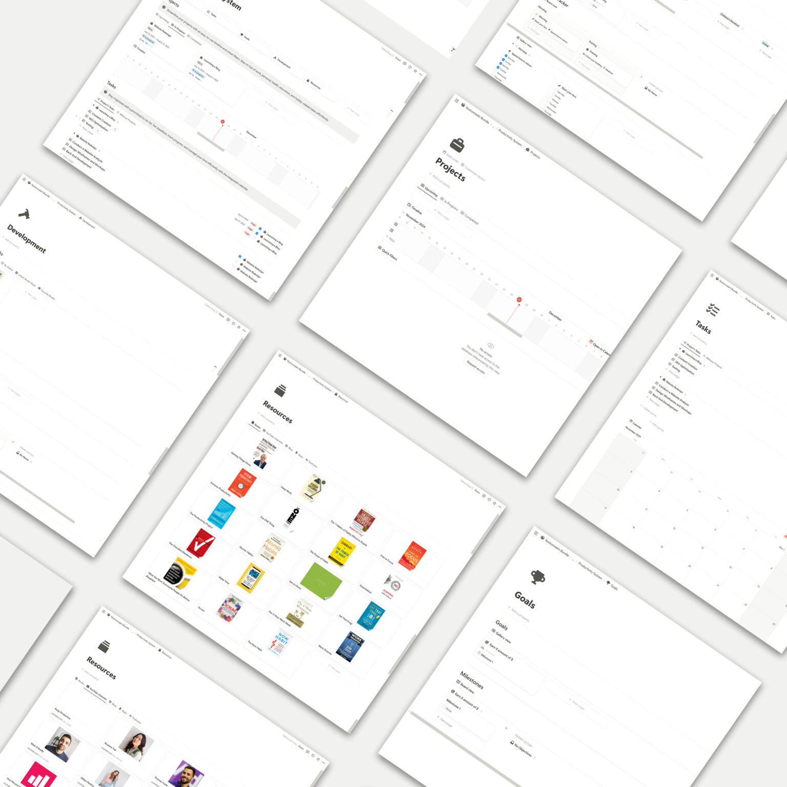 Notion Productivity System Template – Boost Efficiency